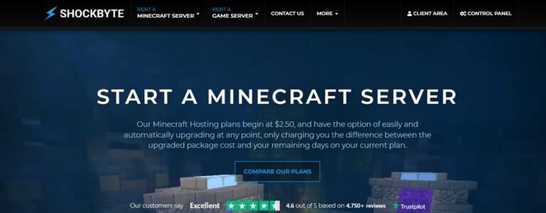 Shockbyte Hosting for Minecraft: Vale a Pena? (Revisão 2026) 🏆